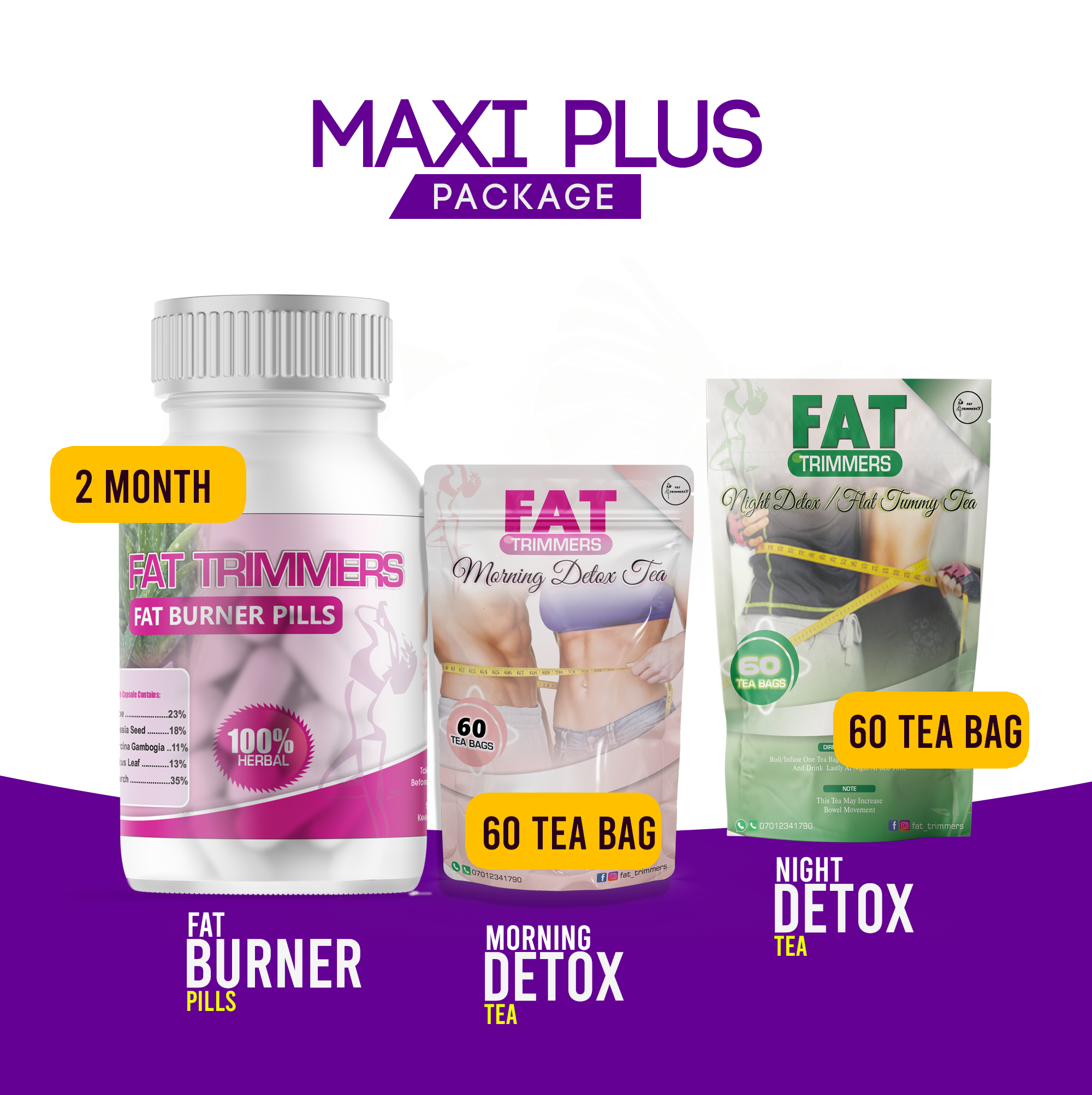 MAXI Plus (Combo) - Fat Trimmers