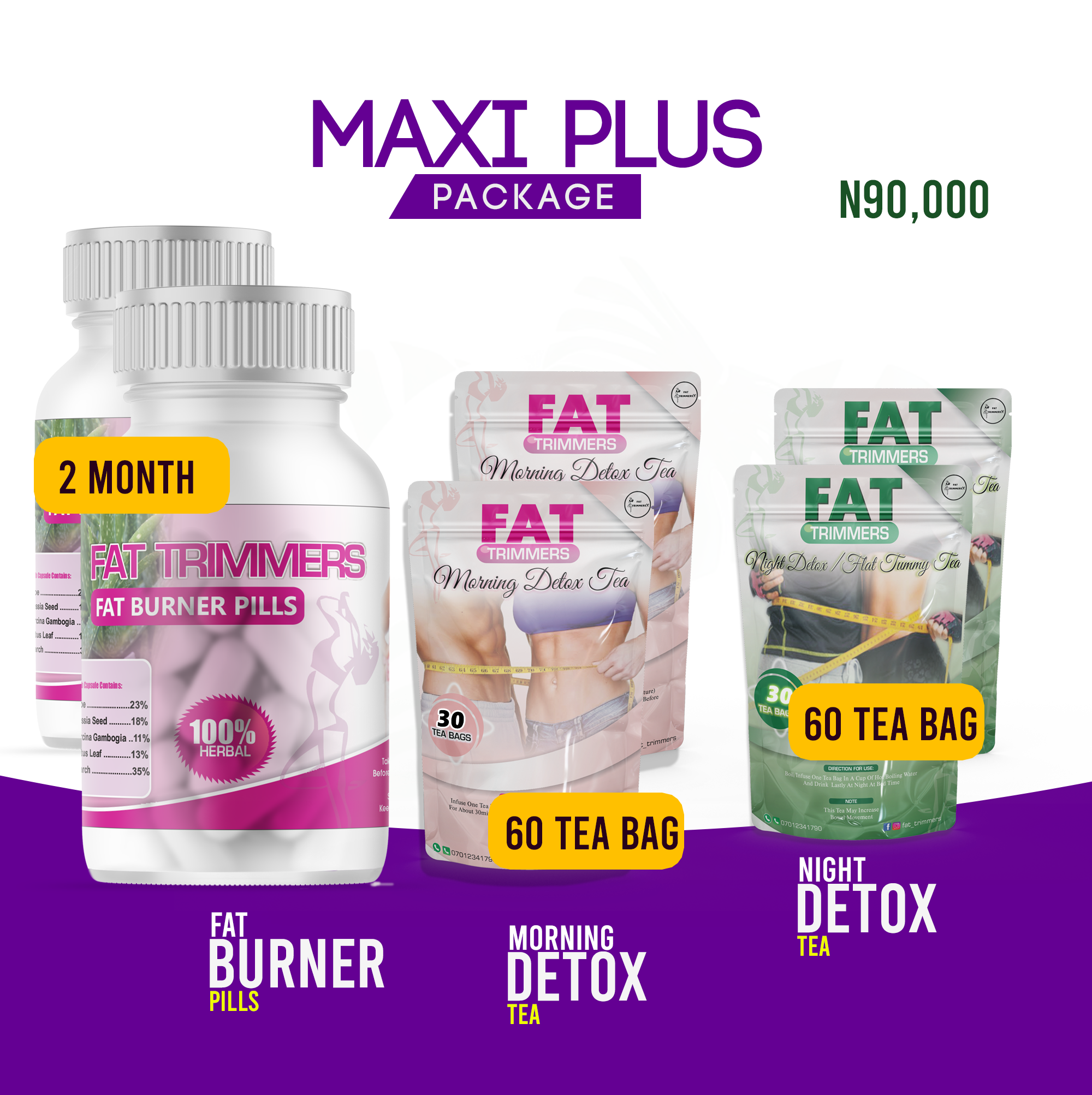 MAXI Plus (Combo) - Fat Trimmers